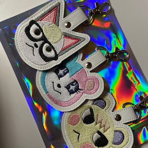 Peeps Keychain Marshmallow Zipper Pull Easter Bunny Backpack - Etsy