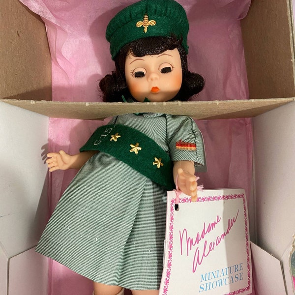 SCOUTING Madame Alexander 8" Girl Scout Doll With Box and Tag - Retired ...