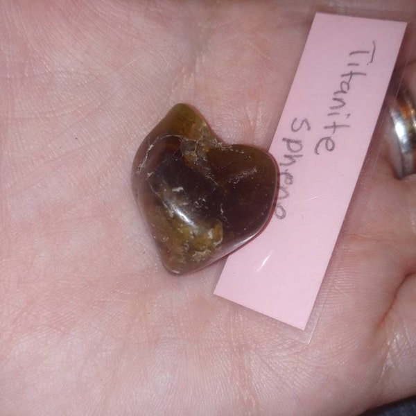 Verdite Crystal Tumbled Stone Polished Gemstone / Past Lives Balance ...