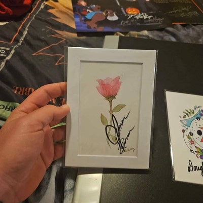 Rose Watercolor Painting, Original Watercolor Giclée Print by Elizabeth ...