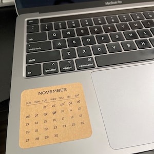 Mini Calendar Stickers for Planners and Journals 2023 2024 - Etsy