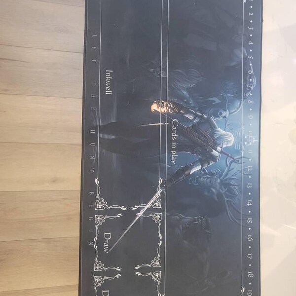 MTG Playmat | 24x14 Inch | the Round Table | Optional Zoning | TCG Play ...