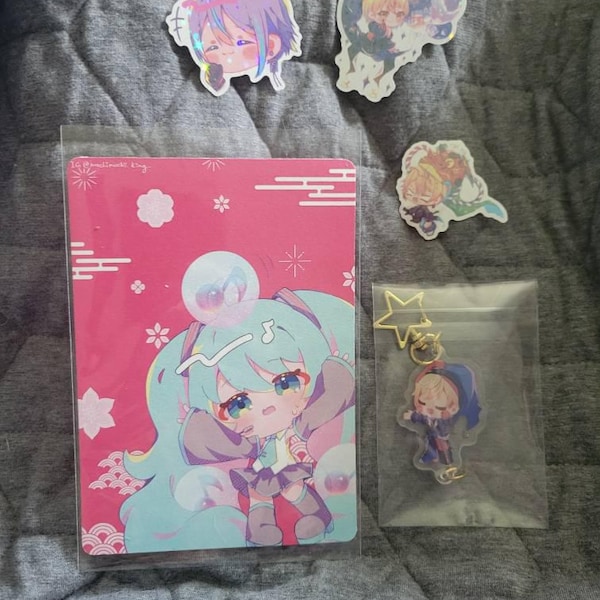 Project Sekai Mini Hand-drawn Shikishi Board （7.5x7.5cm）－ Movie Miku ...