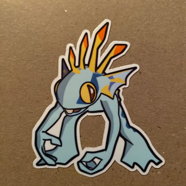 Rainbow Fish Sticker - Etsy