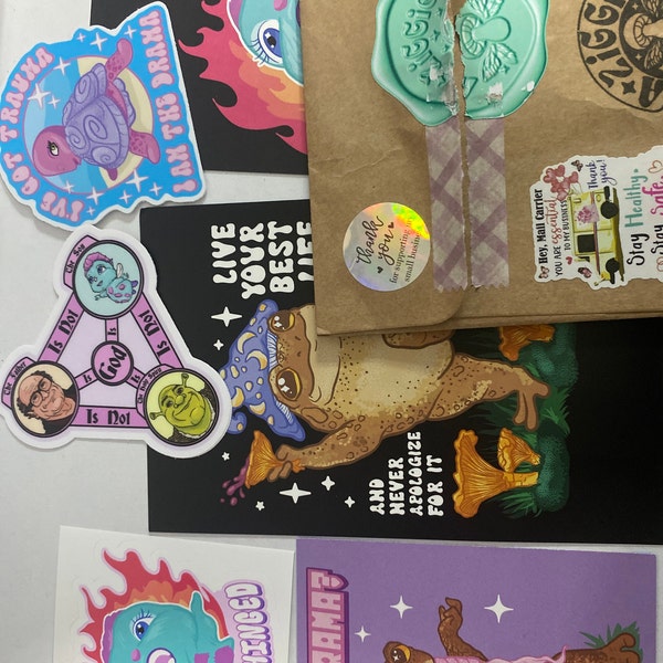 I AM UNHINGED Bibble Meme Sticker | Fairytopia Bibble Flames Meme ...