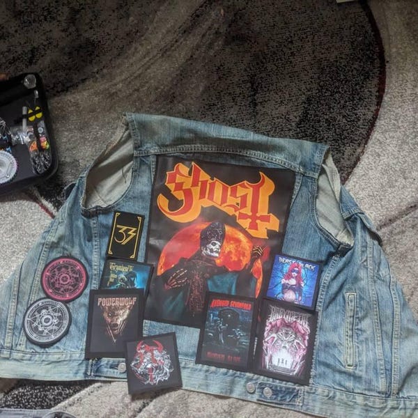 Godzilla - Back Patch, Versatile Style for Jackets, Vests and Flannels ...