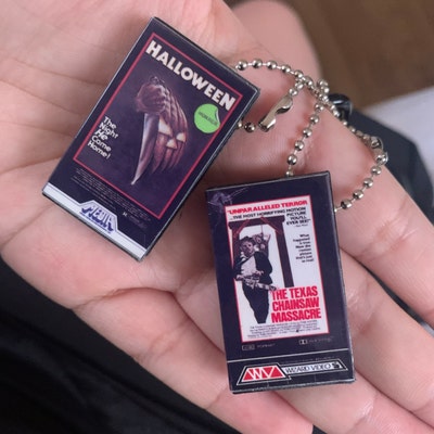 VHS Keychains Horror Movies - Etsy