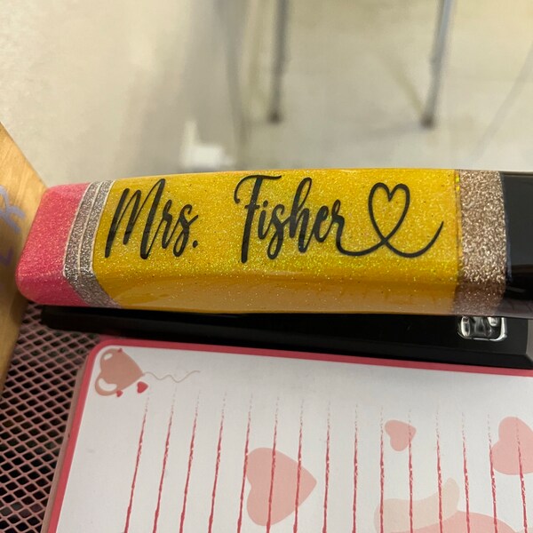 Custom Superhero Stapler and Pen - Etsy