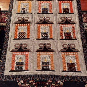 Tasha Noel Pixie Ville Row Quilt Pattern - Etsy