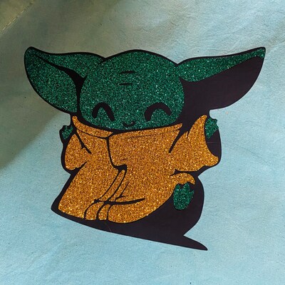 Multi-layer Grogu SVG File - Etsy