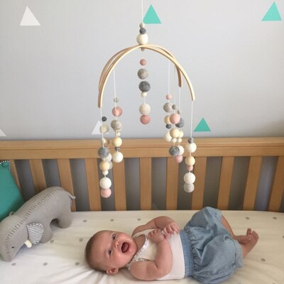 CUSTOM Design Baby Mobile Design Your Own Felt Baby Mobile Deluxe Style ...