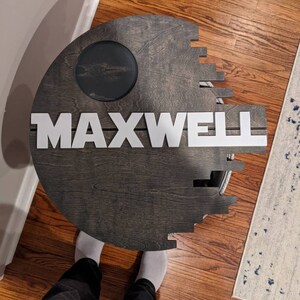 Round Nursery Sign Star Wars Nursery Signs Name Sign for | Etsy