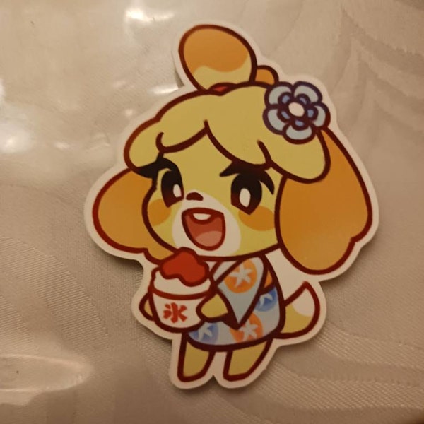 ACNH Summer Festival Stickers / Animal Crossing Water Bottle, Laptop ...