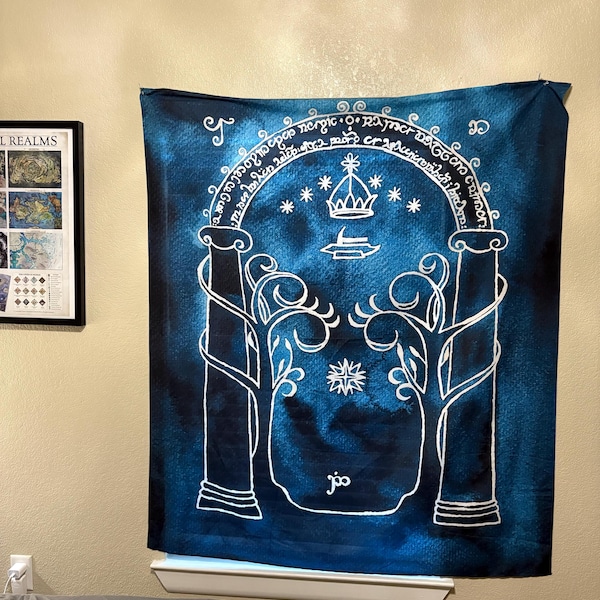 Bilbo's Door Mark | Secret Symbol | Gandalf Staff | the Hobbit - Etsy