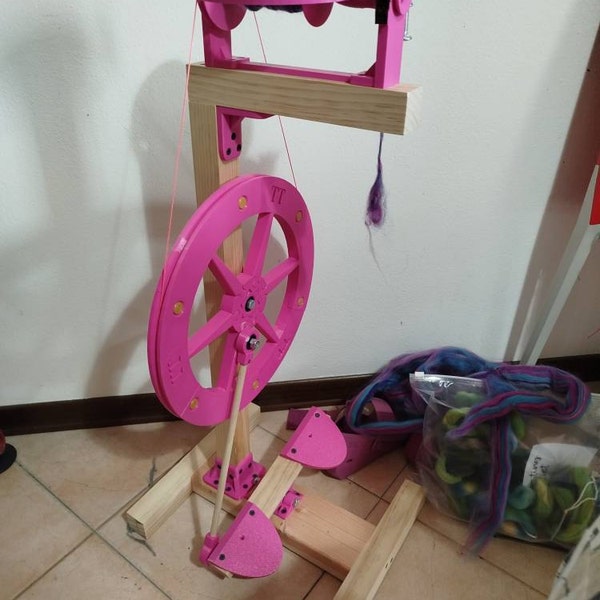 DIY Spinning Wheel Kit: Unassembled Craft Wheel - Etsy