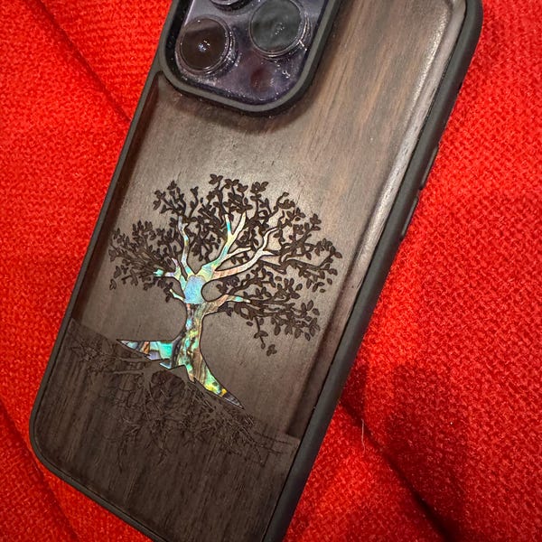Tai Chi Case, Wood iPhone 16 Pro Max 15 Pro 14 13 12 11 Case, Samsung ...