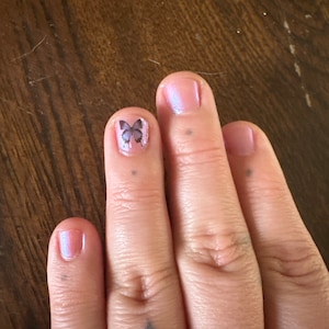 Goth Dark Pagan Witch Nail Decals Nails Death Moth Horror Castle Roses ...