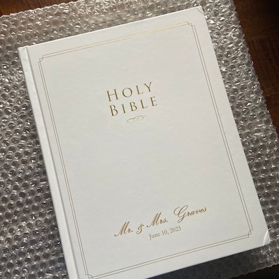 NIV Personalized Family Holy Bible Engraved Bible Religious - Etsy