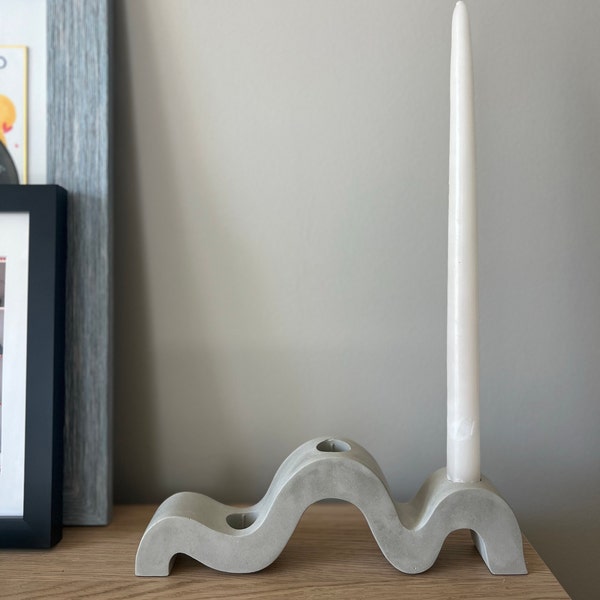 Planter Book Ends | Concrete Office Decor | Concrete Book End | Modern ...