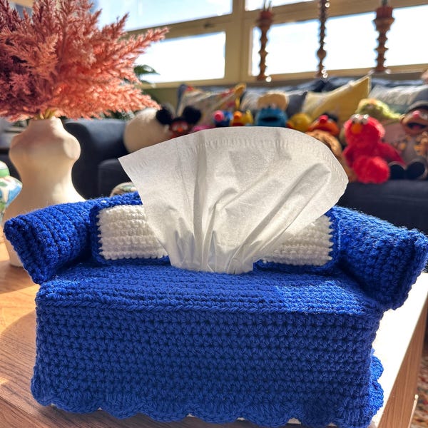 Turkey Tissue Box Cover, Crochet Tissue Box Cover, Crochet Turkey, Home ...