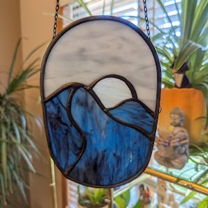 Lotus Flower Stained Glass Pattern Stained Glass Patterns - Etsy