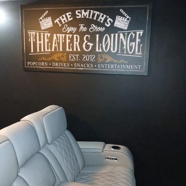 Custom Billiards & Lounge Sign, Pool Table Sign, Vintage Game Room ...