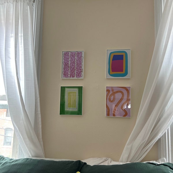 Trendy Posters Gallery Wall, Modern Prints, Sage Green Art, Matisse ...