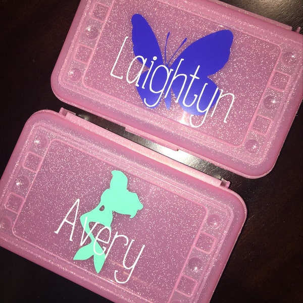Personalized Pencil Box | School Supplies | Plastic School Box | Crayon ...