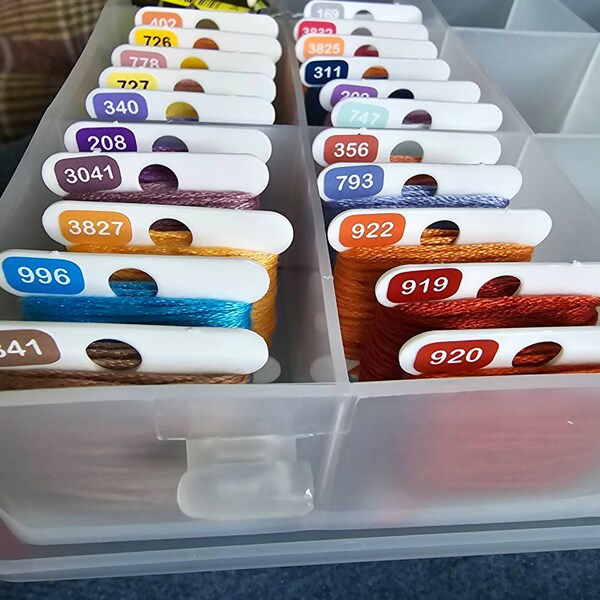 Mini DMC Complete Set Colour Vinyl Labels x761 Labels - Etsy