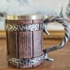 Stainless Steel Beer Tankard 20 Oz Tavern Style Mug for Hot or Cold ...