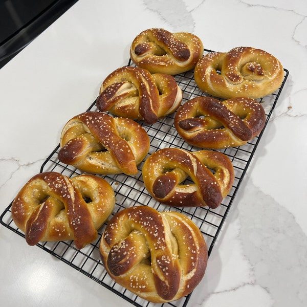 DIY Gourmet Soft Pretzel Baking Kit: Homemade Snack Maker - Etsy