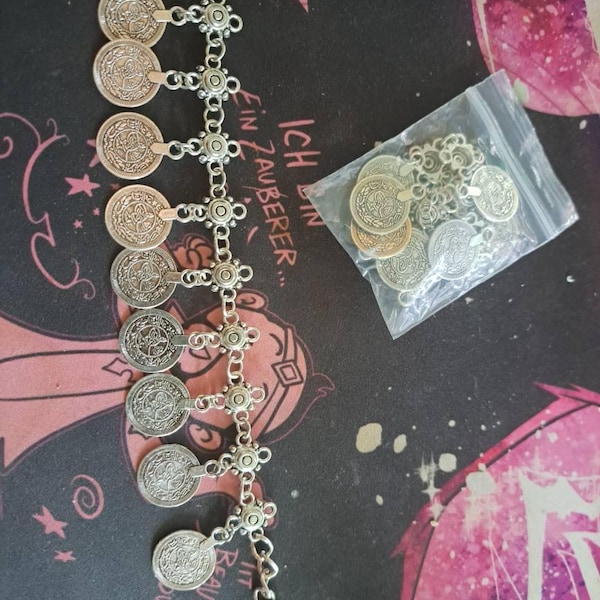 Coins for Charon Bracelet - Goth Gothic Occult River Styx Kharon Ferry ...