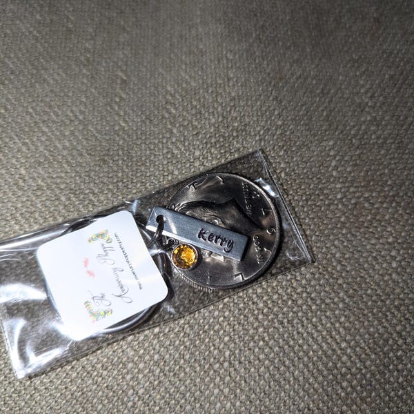 1944 Nickel Coin Keychain, Unique 80th Birthday Gift for Mom, Grandma ...