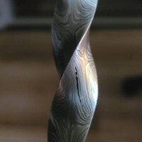 Very Nice Hand Forged Axe With Leather Wrap Wooden Handle Best Gift for ...
