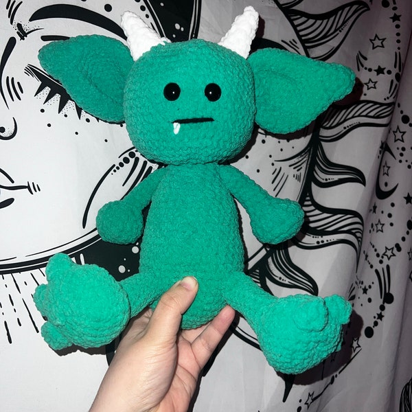 Goober the Goblin (crochet PATTERN PDF ONLY) - Etsy