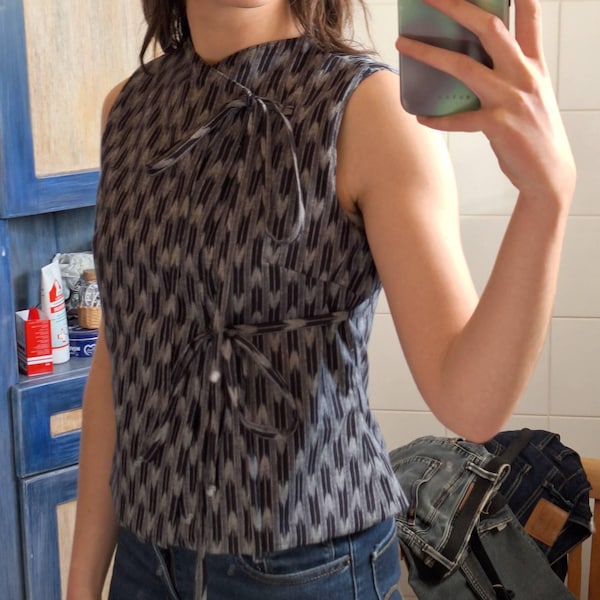 Amanda Blouse PDF Sewing Pattern | Japandi Minimalist Top DIY ...