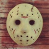 Hockey Mask Kit Jason Part 8 Precut Blank + Straps +chevrons. Leather ...
