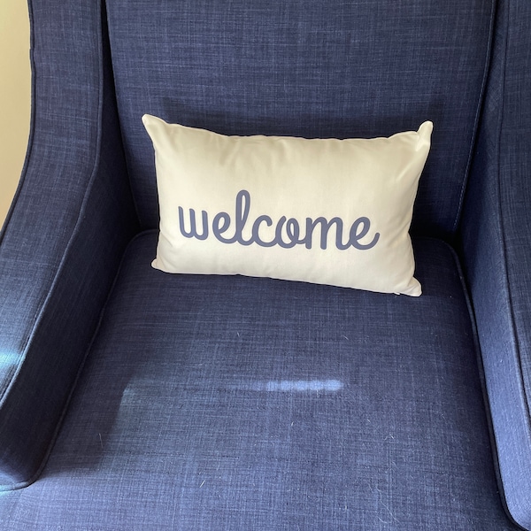 Welcome Pillow, House Warming Gift, Entryway Pillow, Welcome Home Decor ...
