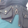 Pocket Belt Utility Belt Festival and Travel Hip Bag With 5 Pockets ...