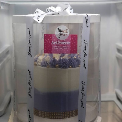 10 Cake and Cupcakes Bento Boxes With Clear Lid and Cupcake Holes, Cake ...