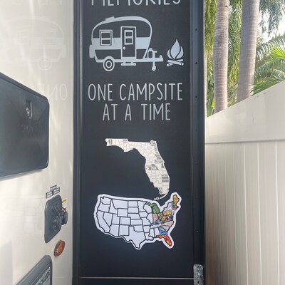 USA Magnet Travel Map for Rv's and Campers - Etsy
