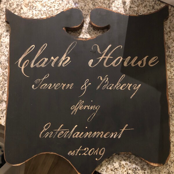 Primitive Colonial Tavern Style Sign - Etsy