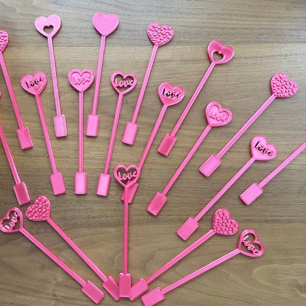 Layered Bow Straw Topper, STL File for 3d Printing, 3d Print Stl File ...