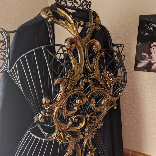 Gold Filigree Latex Harness: Baroque Elf Chest Piece - Etsy