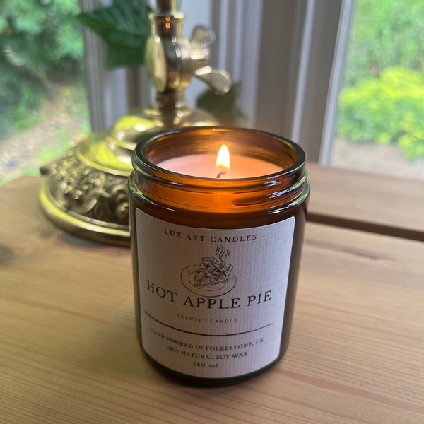 Champagne Scented Candle, Christmas Candle, Holiday Candle, Soy Wax ...