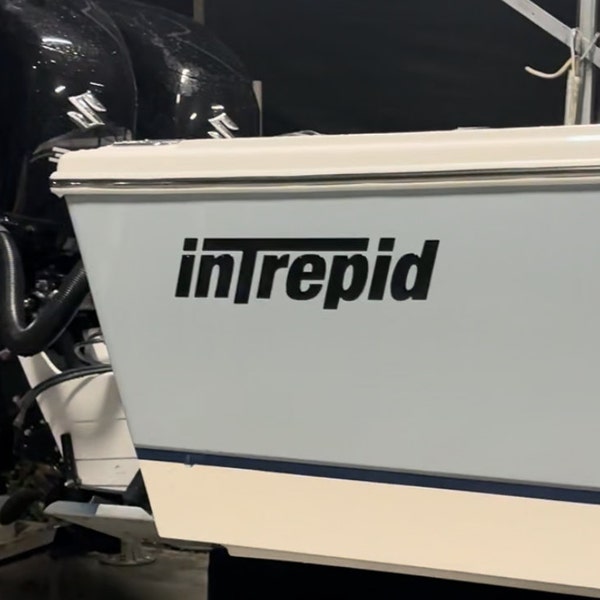 Intrepid Boat Emblems Domed Decals (set) - Etsy