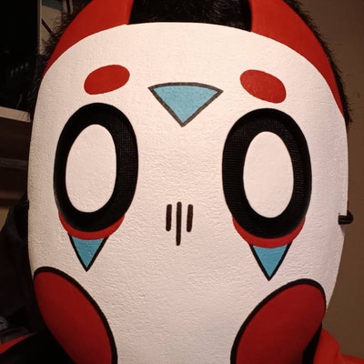 Custom Design Blank Face Plate Round Resin Mask Masks Made to Order - Etsy