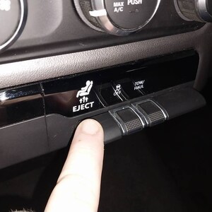 Eject Button Decal, Car Decal, Eject Passenger Button, Blank Button ...