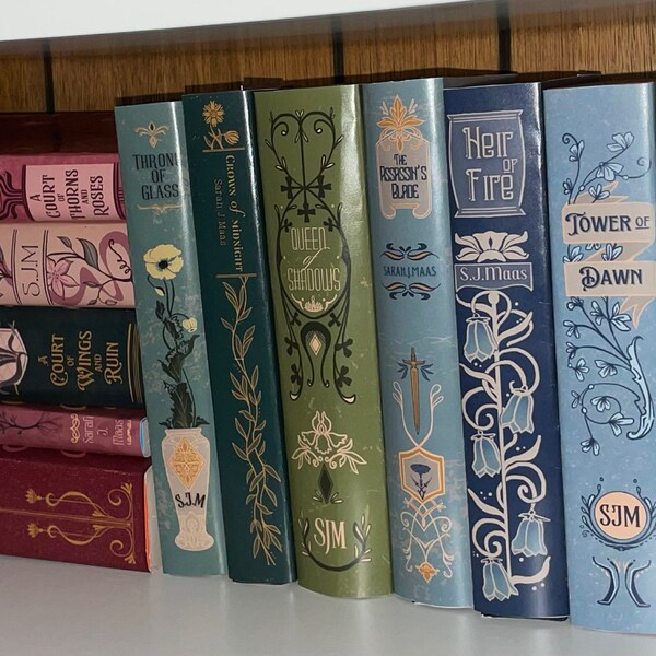 Paperback Throne of Glass Vintage Dust Jackets, Digital Download ...