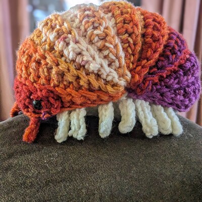 Crochet Roll-up Isopod Pattern - Etsy